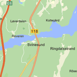 Svinesund - karta på Eniro