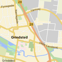 7200 Grindsted - kort på Krak