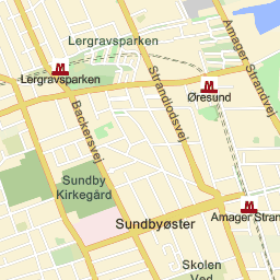 2300, København S - kort på Krak