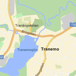 Aprikosgatan Tranemo - karta på Eniro
