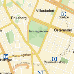 Stockholm Klarabergsviadukten - karta på Eniro